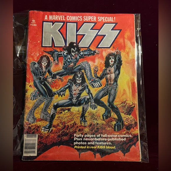 Marvel | Other | First Edition Kiss Comic Rare Find | Poshmark